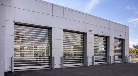 Choosing Between High-Speed and High-Performance Commercial Doors